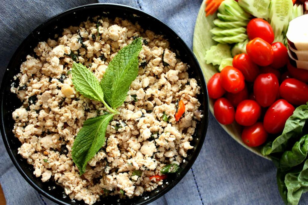 Larb: Southeast Asia's Most Famous Meat Salad [30-Minute Cambodian Recipe] - Thida's Kitchen